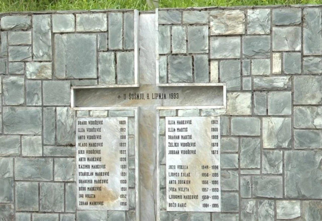 33 godine od zločina nad Hrvatima u selu Šušanj