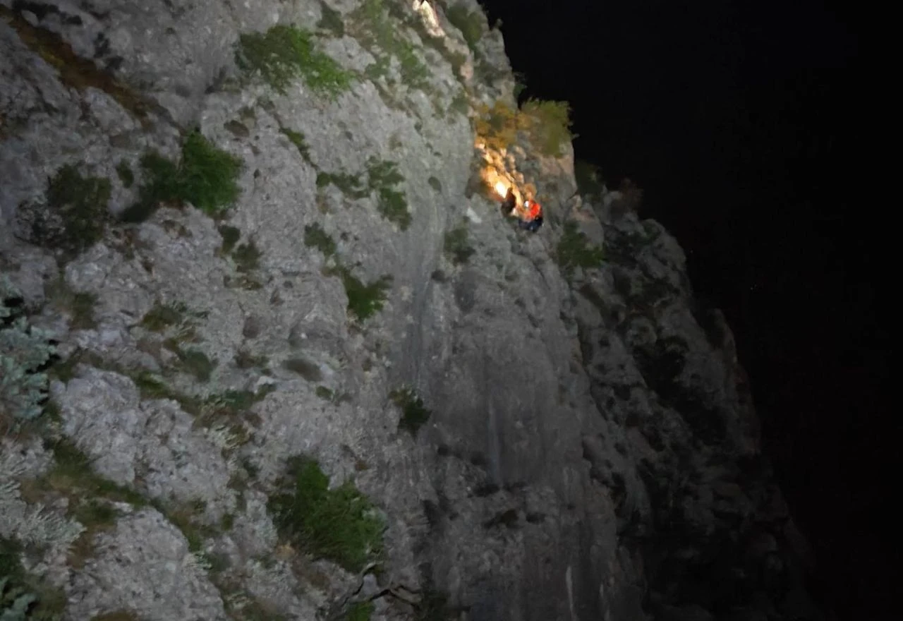 HGSS Mostar izveo noćnu vježbu spašavanja na ferati Stolac