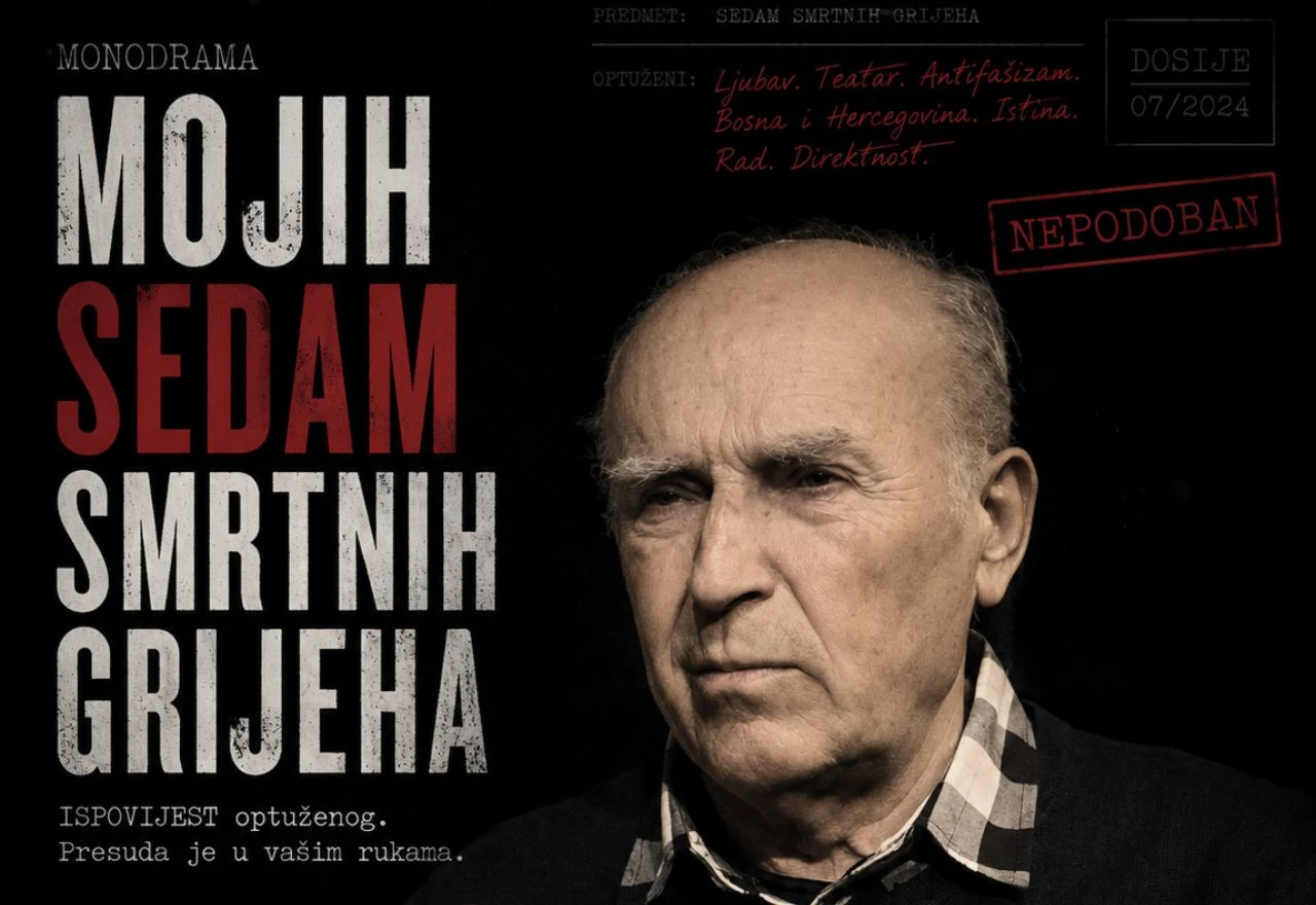 "Mojih sedam smrtnih grijeha" na Danima teatra mladih u Mostaru